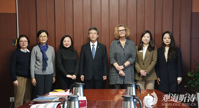 Global Vice President Vanessa Potter of the University of Essex Visited OUC